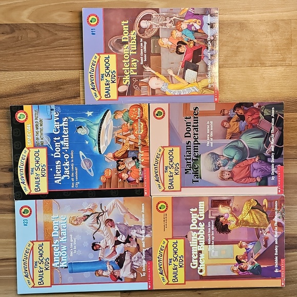 Scholastic | Other | The Adventures Of The Bailey School Kids Lot Of 5 ...